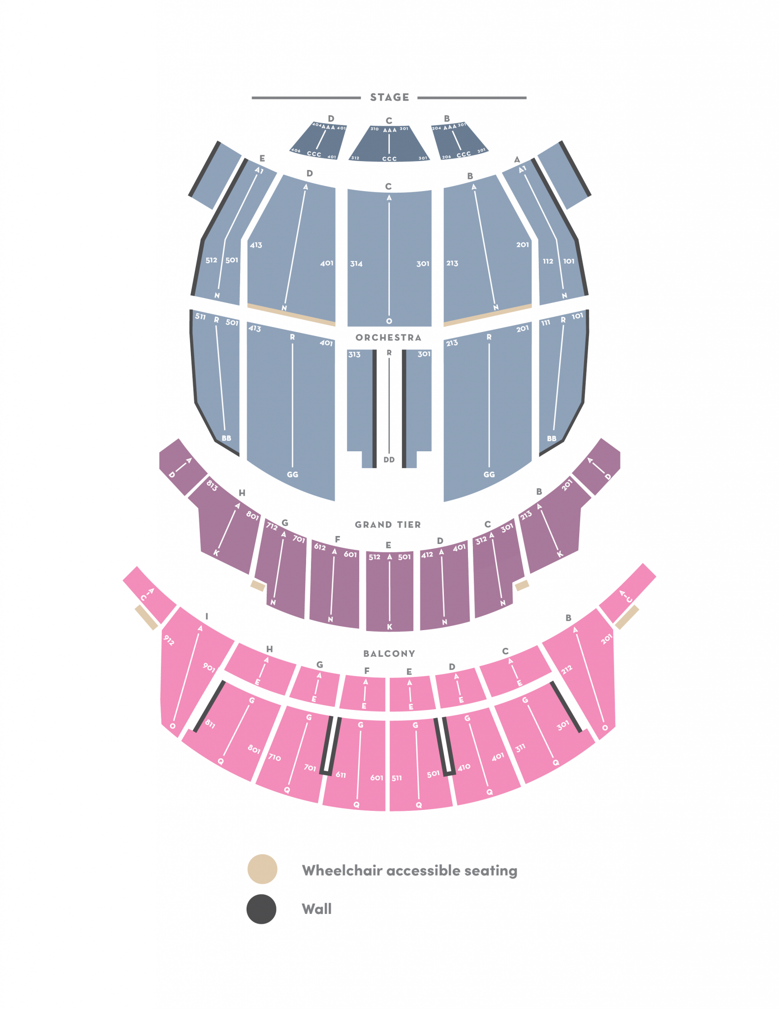 Altria Seating Chart General - Richmond Symphony